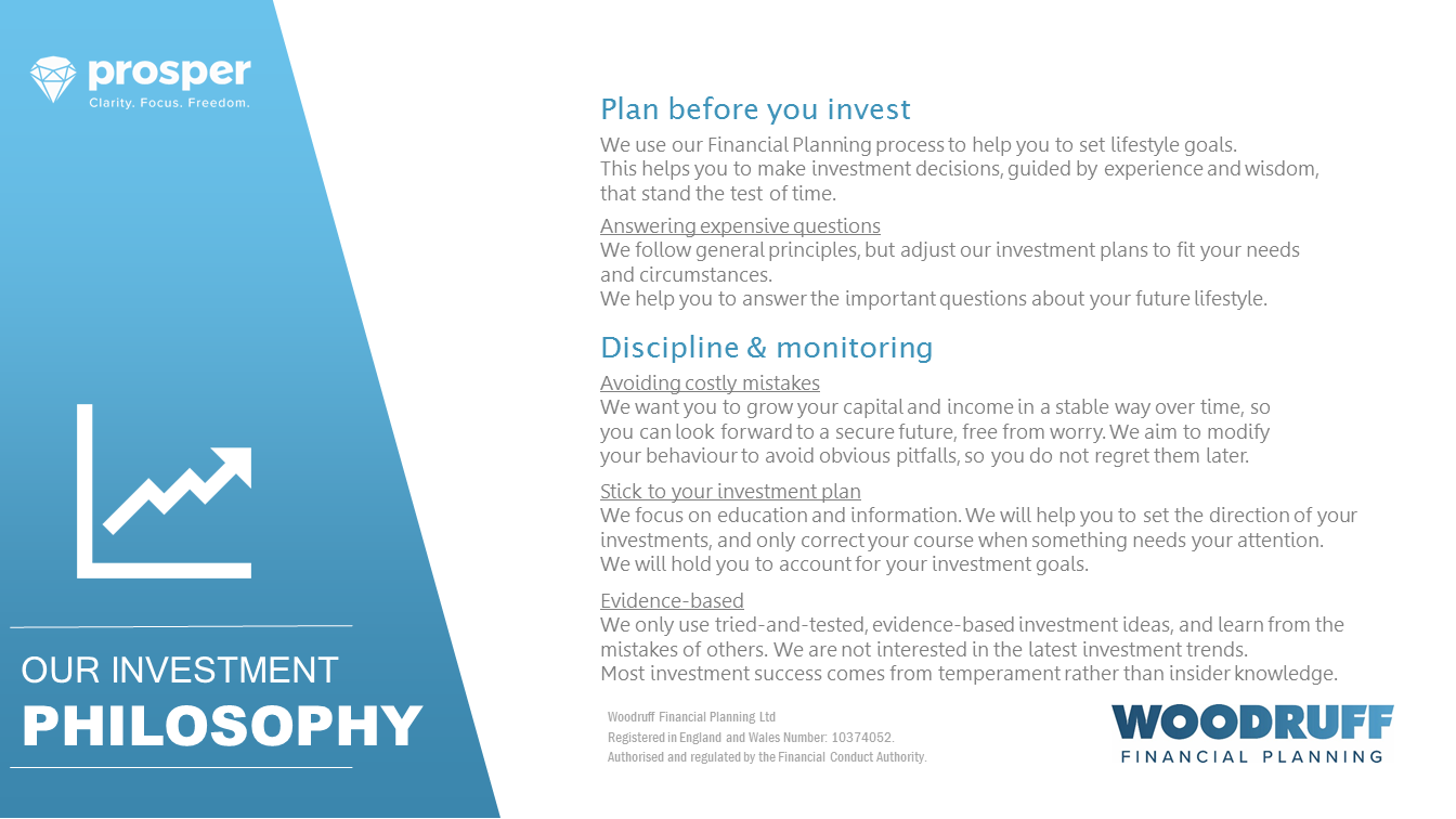 Our investment philosophy